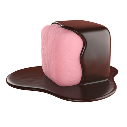 Mallows Puff Frambuesa Choco - Veggie Room